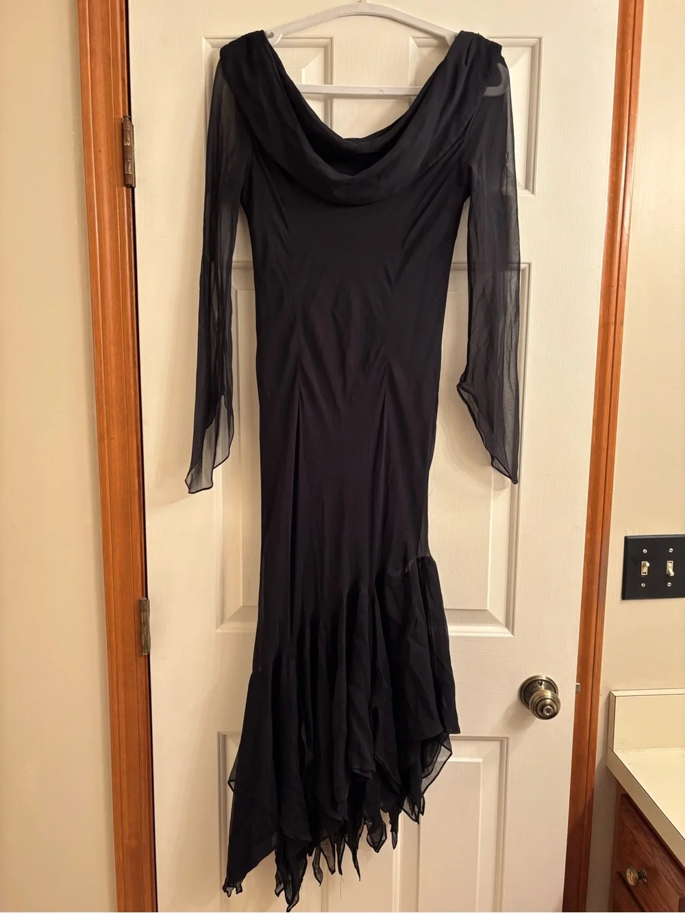 Robbie Bee | Dresses | Robbie Bee Black Silk Fairy Dress | Poshmark